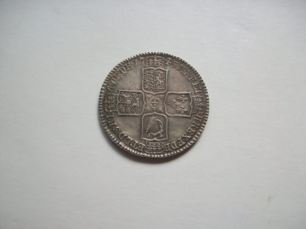 Half-Crown 1745 EF | Chancery Collection