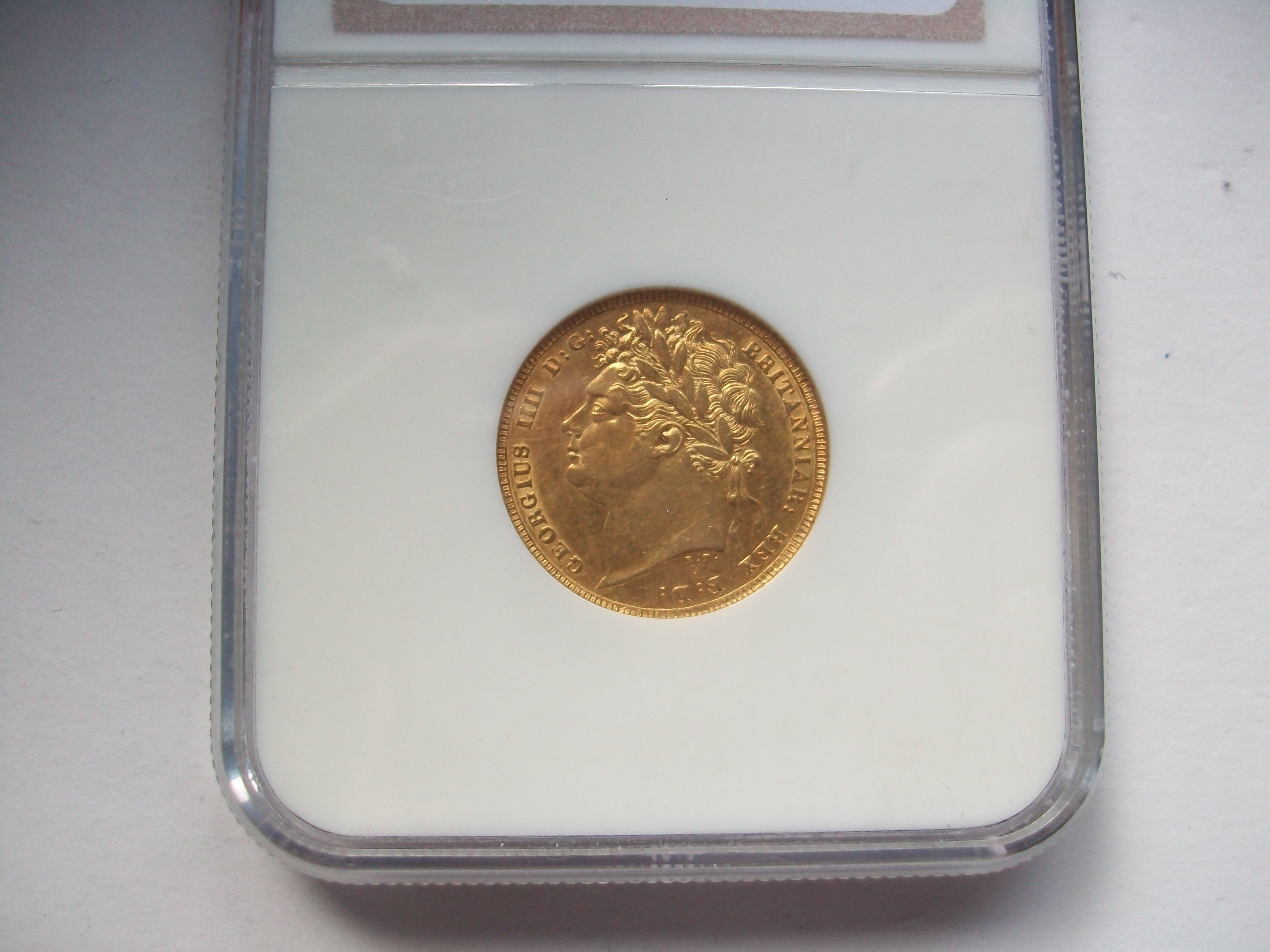 Sovereign 1822 AU-55 | Chancery Collection