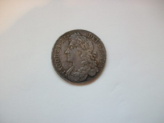 Half-Crown 1687 NEF | Chancery Collection